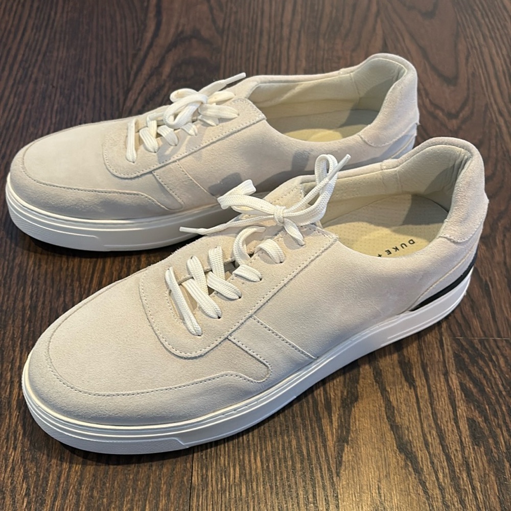 Duke And Dexter Men’s Ritchie Off White Sneaker Size … - Gem